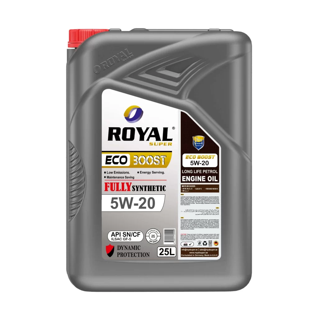 Royal Super Lubricants Engine Oil 5W-20 API SN/CF for Petrol Vehicle 25 ...